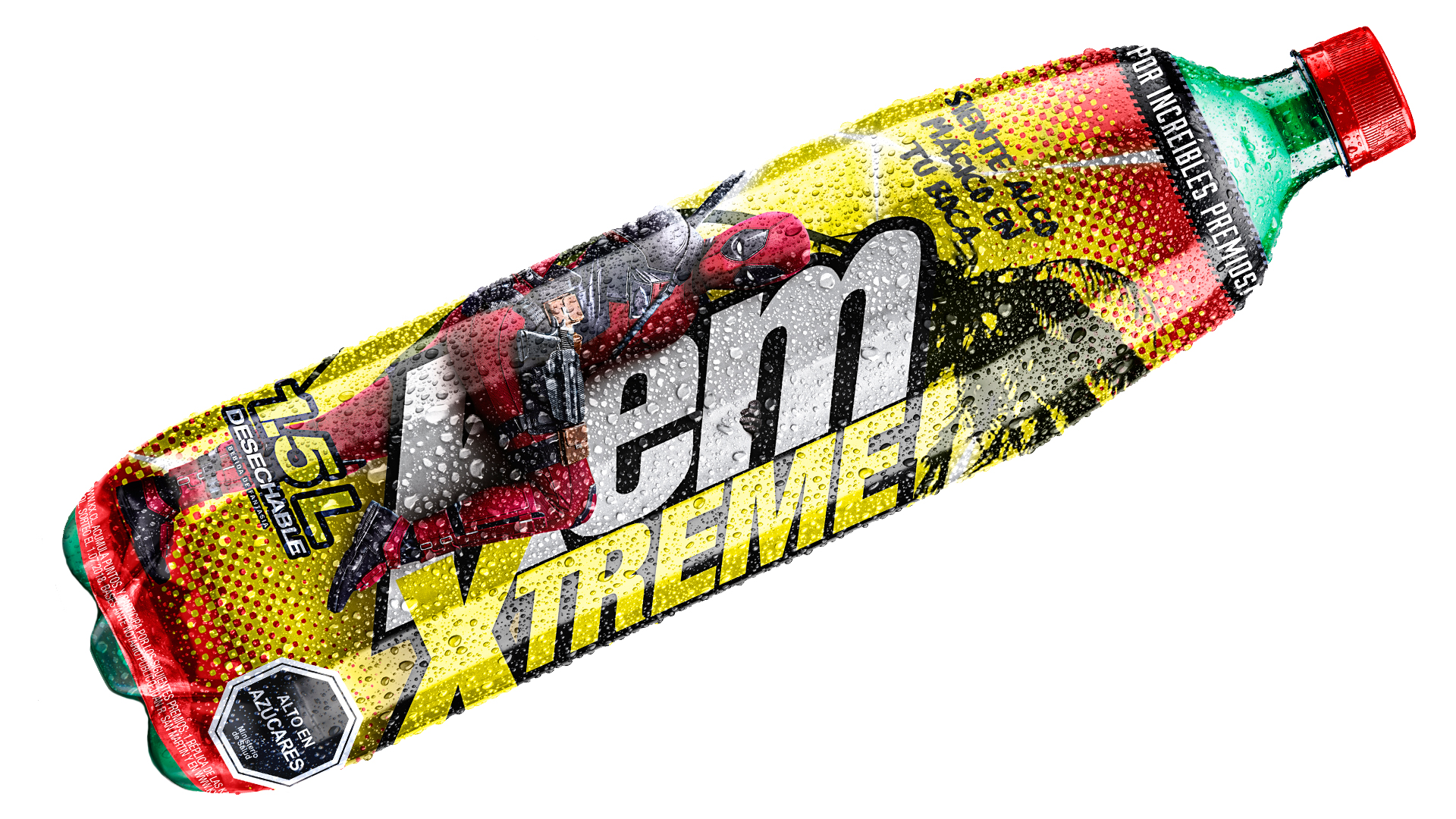 CCU | Kem Xtreme te invita con energía a ser un antihéroe Deadpool