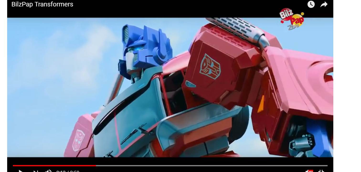 CCU | Bilz y Pap Zero lanza campaña junto a Transformers