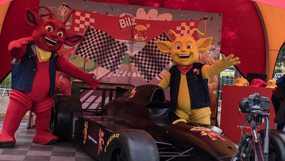 CCU | Bilz y Pap fue parte de carrera de E-Karts