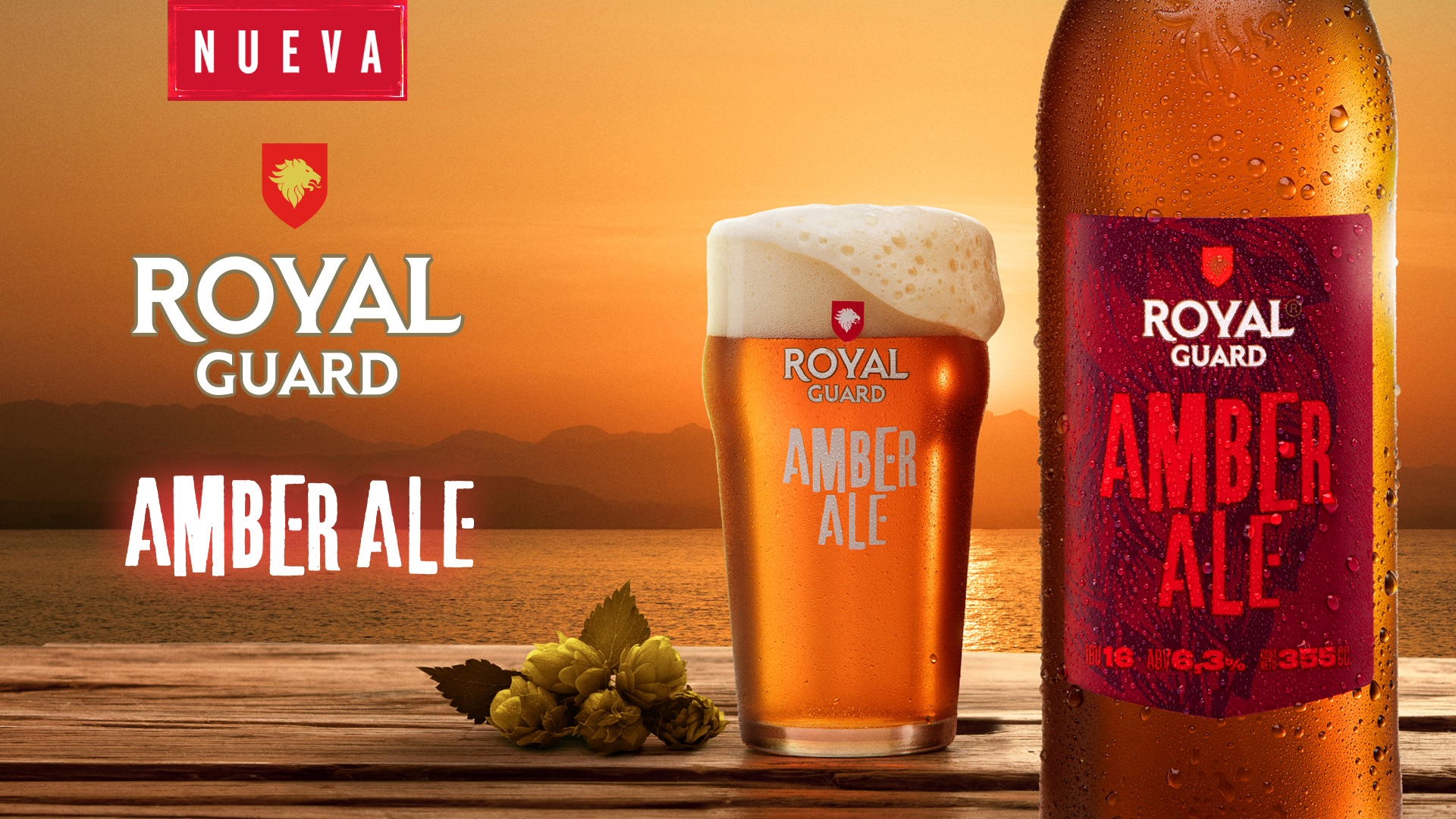 CCU | Amber Ale se suma a la familia Royal Guard