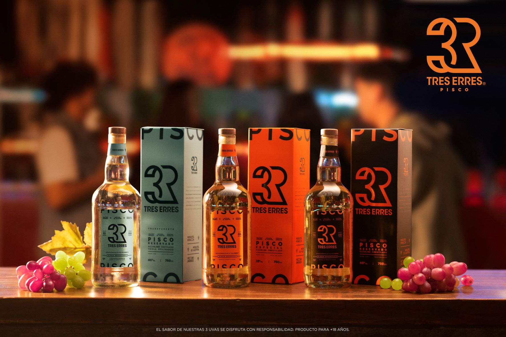 CCU | Tres Erres cambia de imagen y trae nuevas versiones enfocadas en la alta calidad de sus uvas