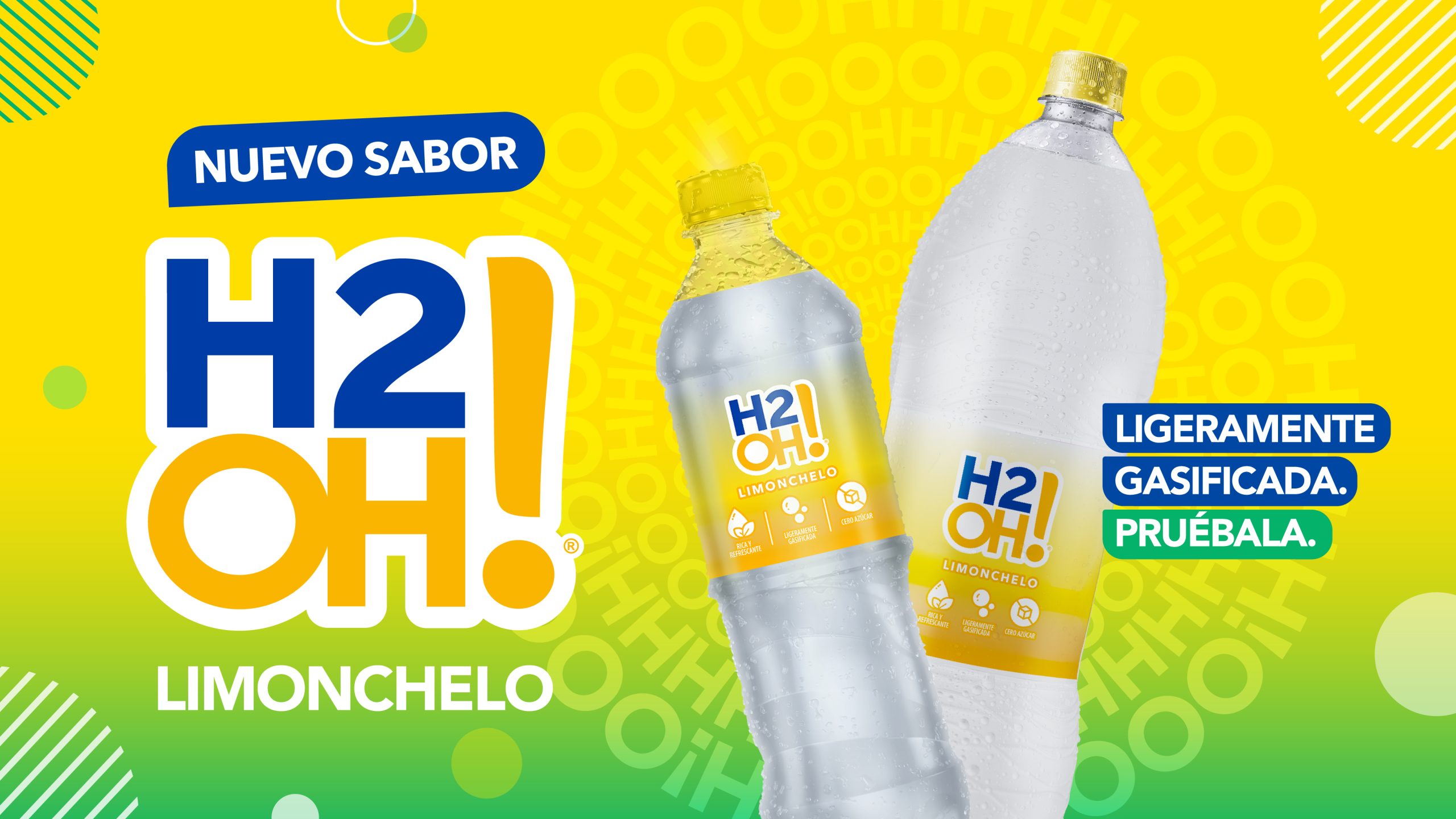 CCU | H2OH! lanza nuevo sabor Limonchelo