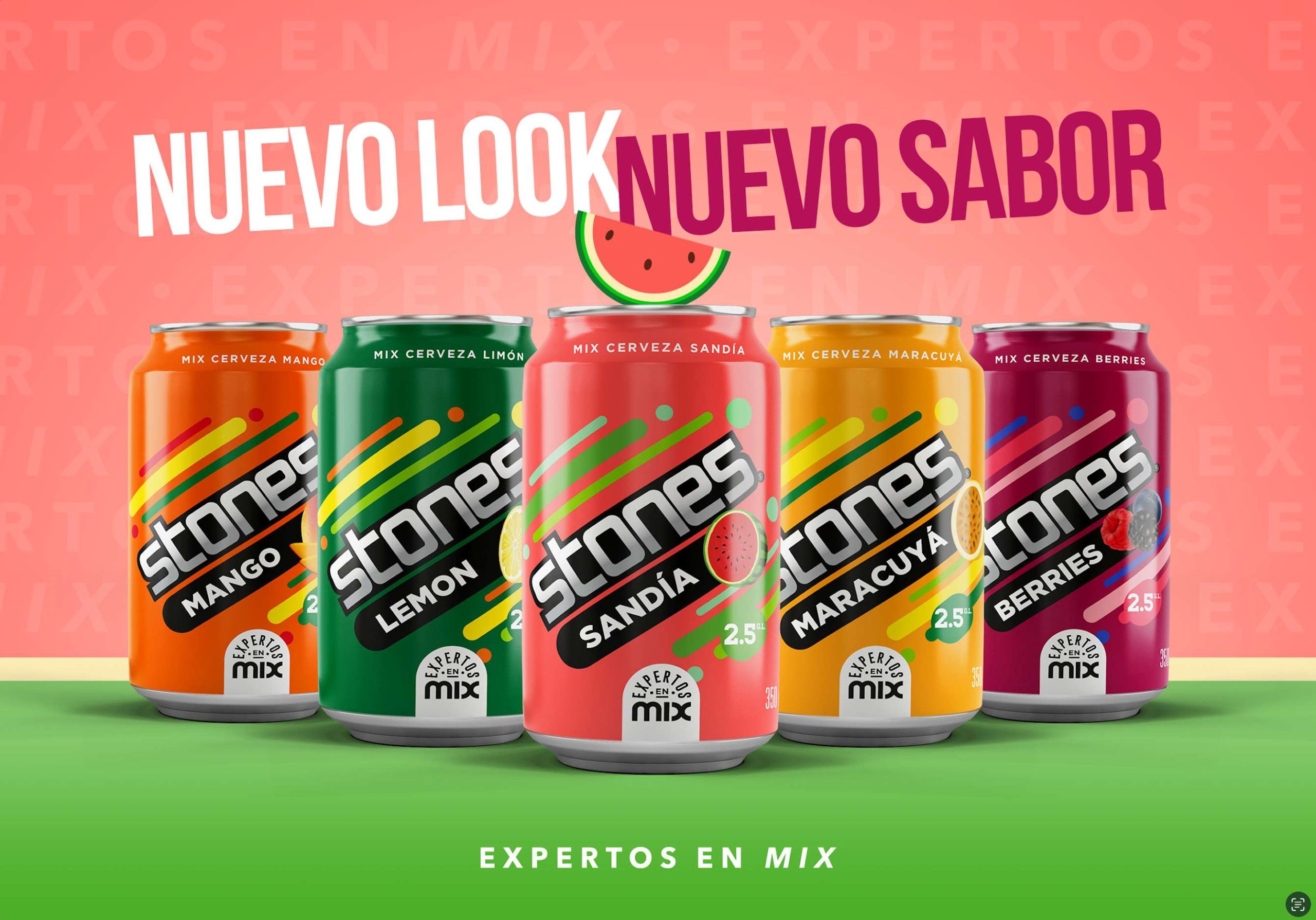 CCU | Stones lanza al mercado nuevo sabor Sandía para la temporada de verano